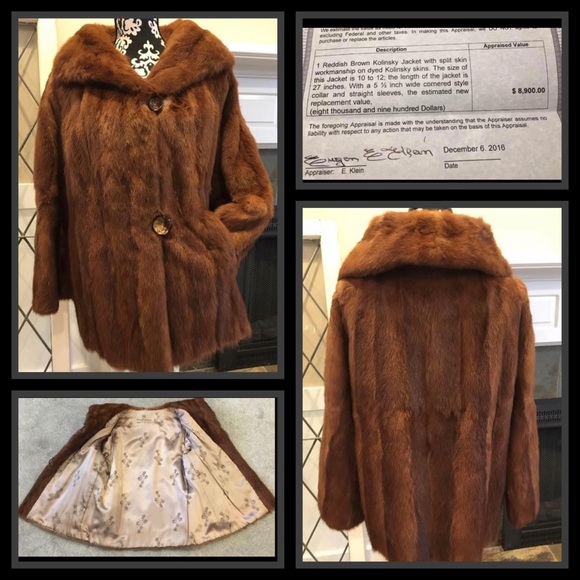 HBC | Jackets & Coats | Vintage Kolinsky Fur Coat From Hbc Value Is 890 ...